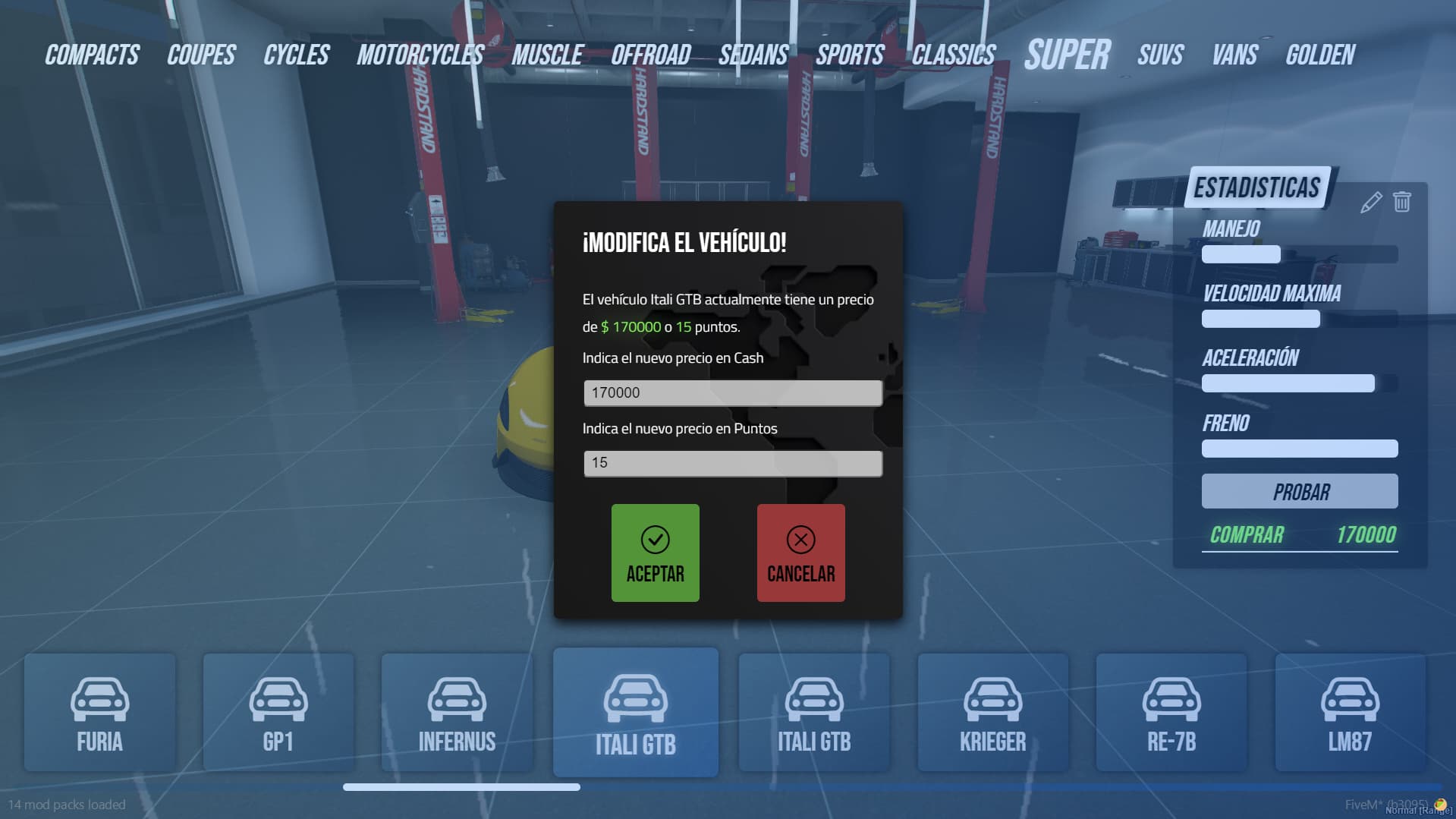 Golden | Vehicle Shop (QBCore) - FiveM Releases - Cfx.re Community