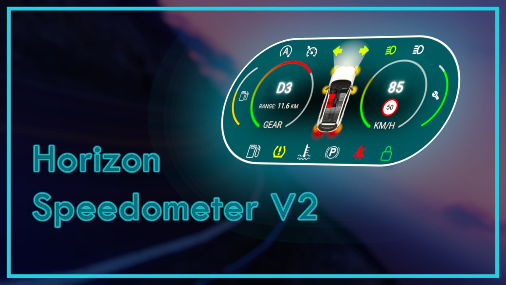 [STANDALONE] Horizon Speedometer V2 - FiveM Releases - Cfx.re Community