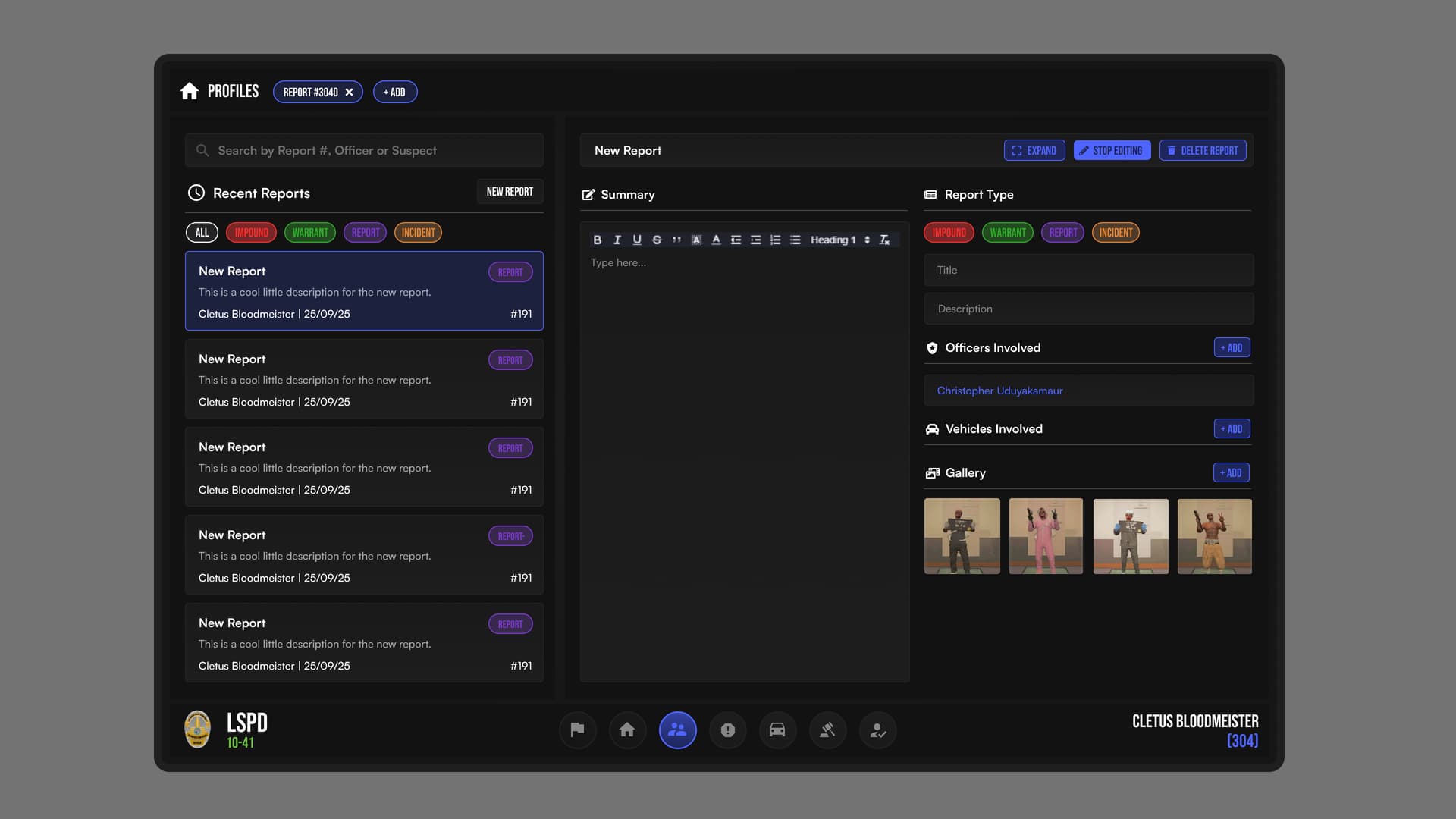 Pure MDT [QB/ESX/STANDALONE] - FiveM Releases - Cfx.re Community