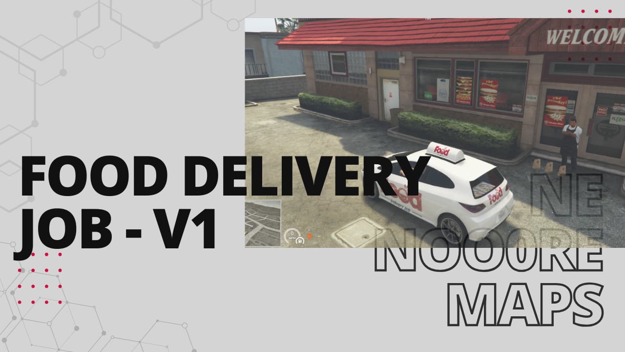 [PAID] [QB & ESX] Food Delivery V1 JOB | by NE NOORE Maps - FiveM ...
