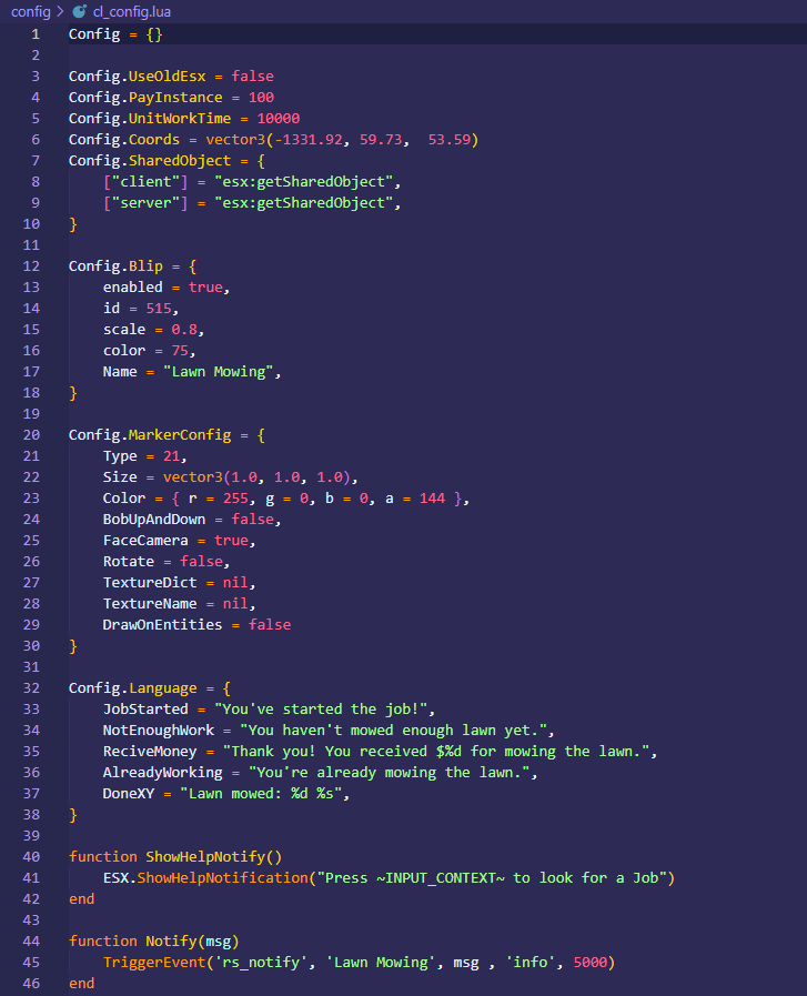 [ESX] [PAID] RS | Lawn Mowing | Mow the Lawn, Collect Money, View ...