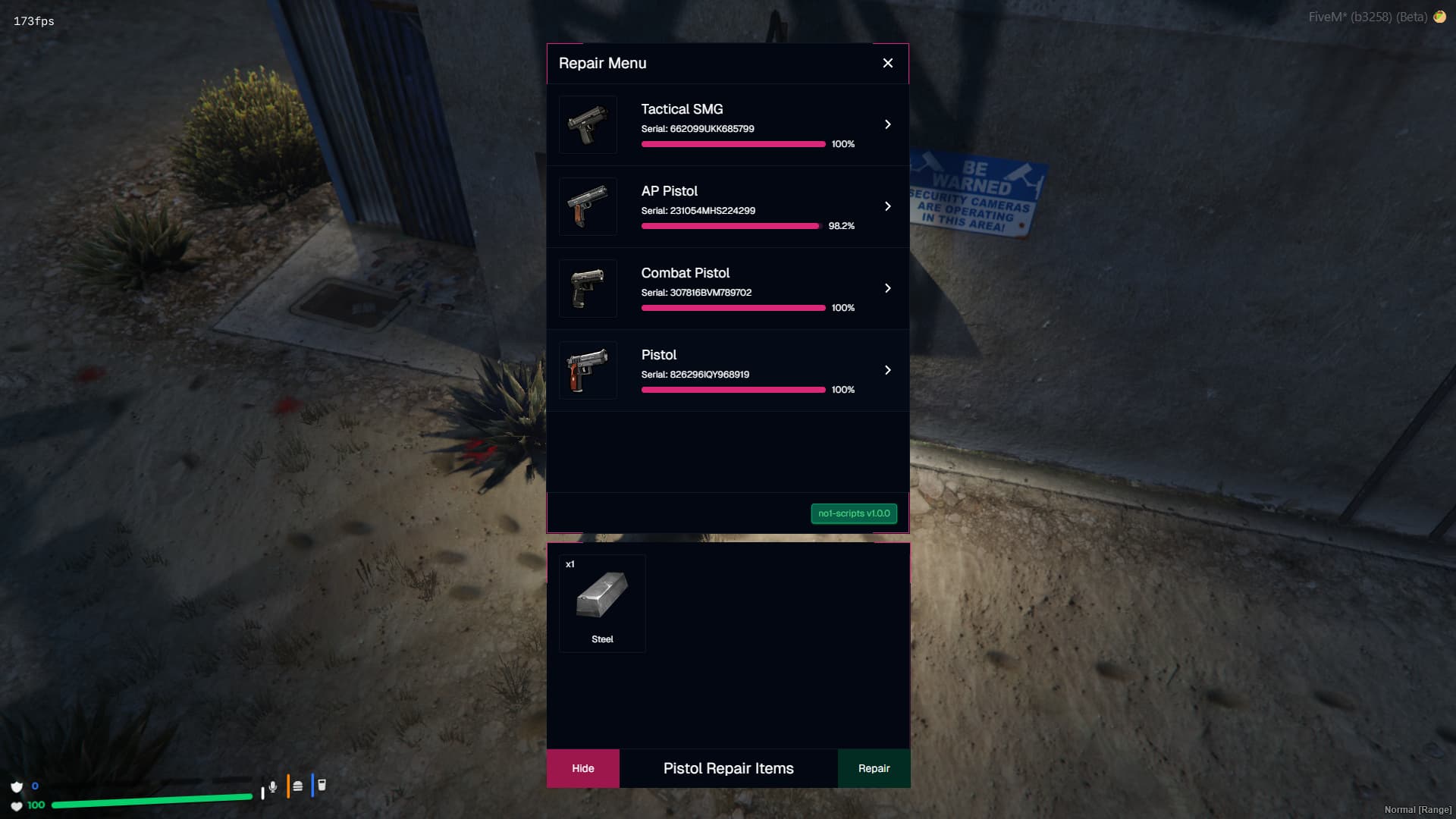 Weapon Repair Script - FiveM Search