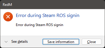 Steam ROS signin - RedM Client Support - Cfx.re Community