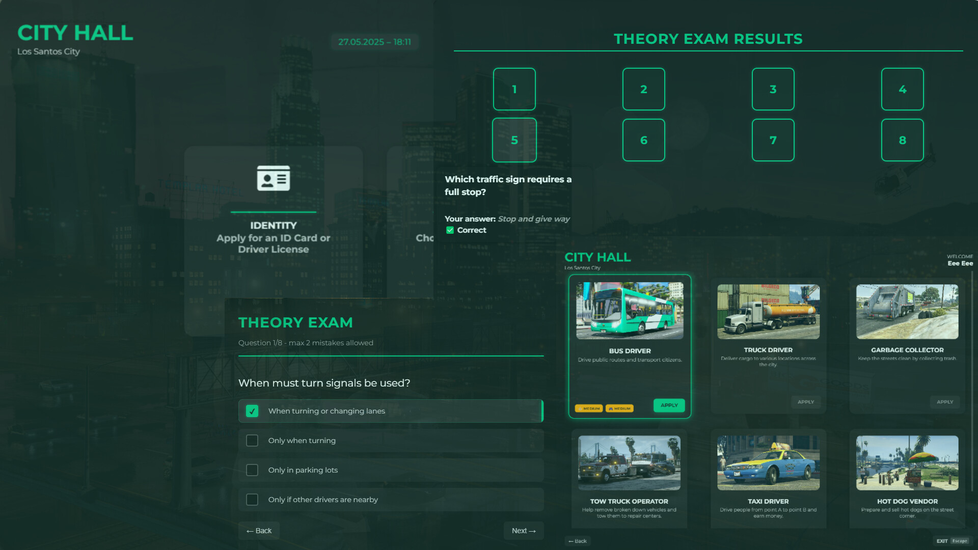 [PAID] [QBCORE] Cityhall + Driving School | Modern UI - FiveM Releases - Cfx.re Community