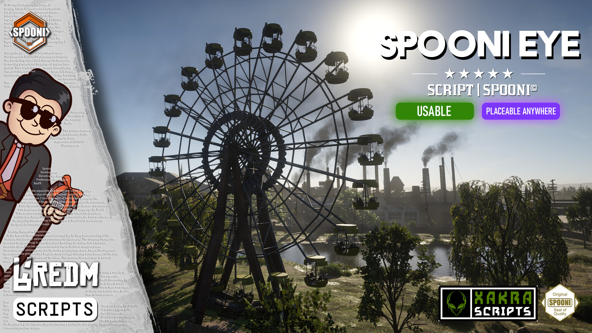 [any Framework] Giant Ferris Wheel - RedM Releases - Cfx.re Community