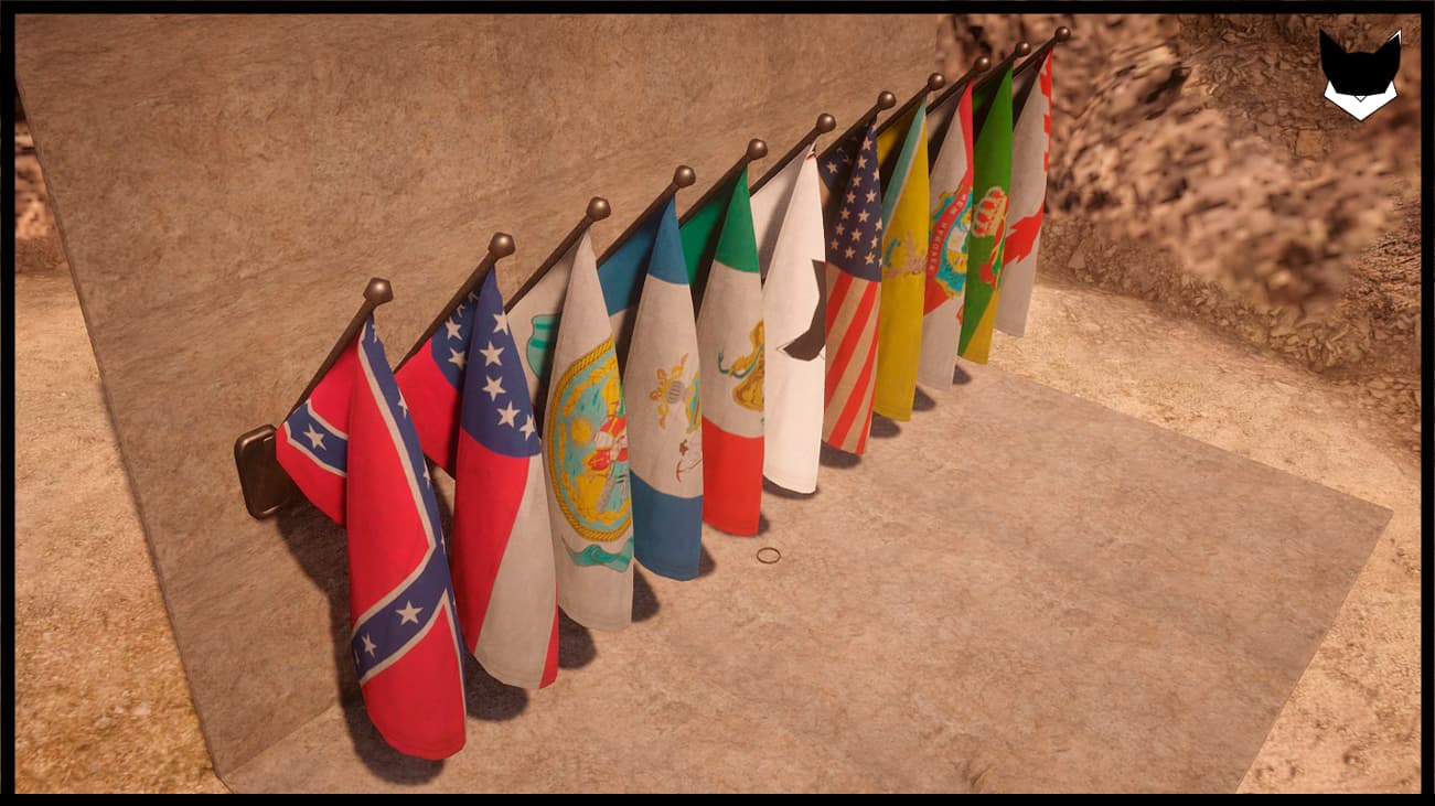 [PROPS] FACADE FLAGS & extra OFFICE FLAGS - RedM Releases - Cfx.re ...