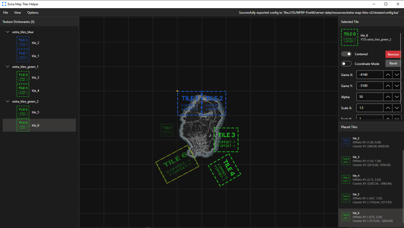 [Release] Extra Map Tiles v2 - Add extra textured tiles on the pause ...