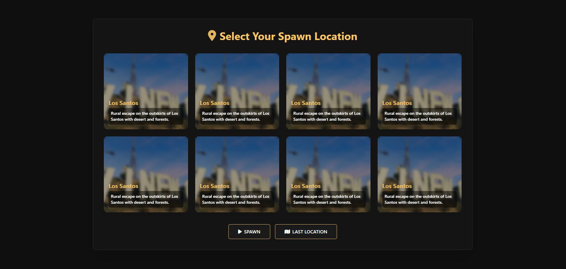 [PAID] [ESX/QB] i12-Spawnselector - FiveM Releases - Cfx.re Community