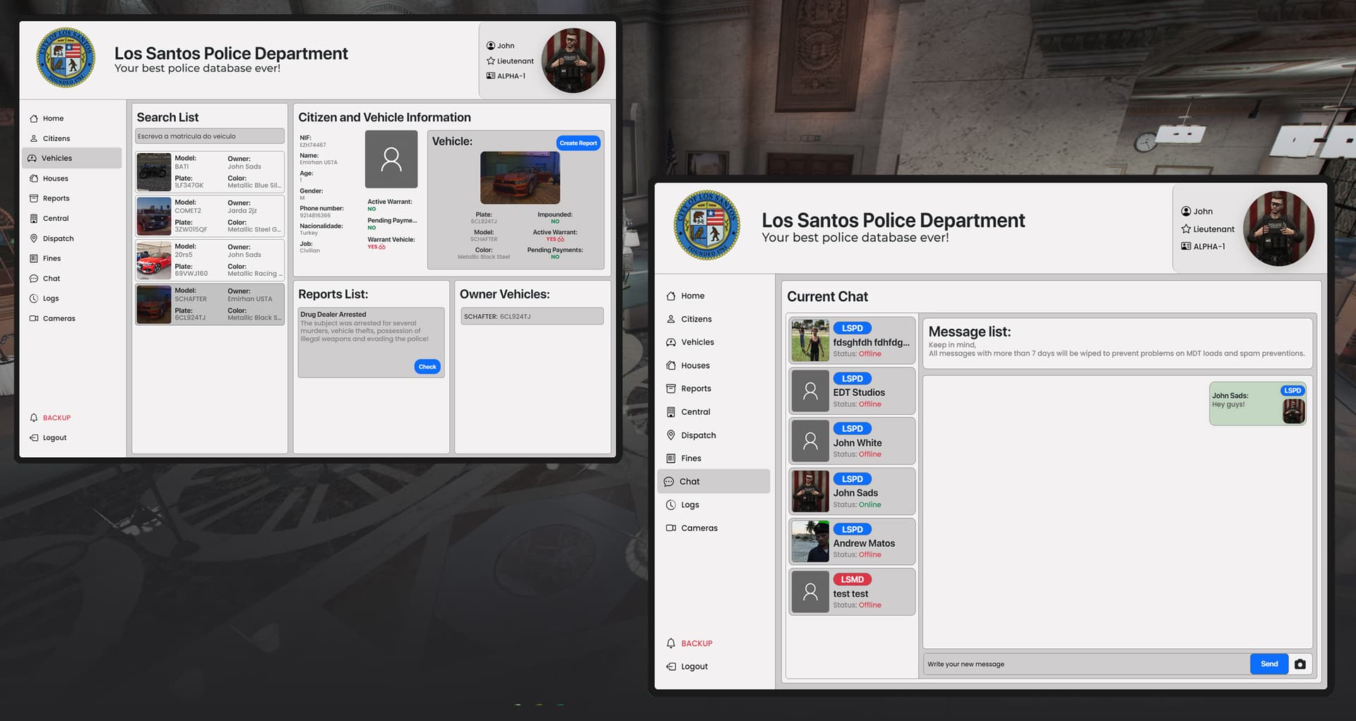 [PAID] [QBCore, ESX & QBox] JPR MDT System - FiveM Releases - Cfx.re Community