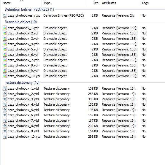 [PROPS] [FREE] Photo boxes - FiveM Releases - Cfx.re Community
