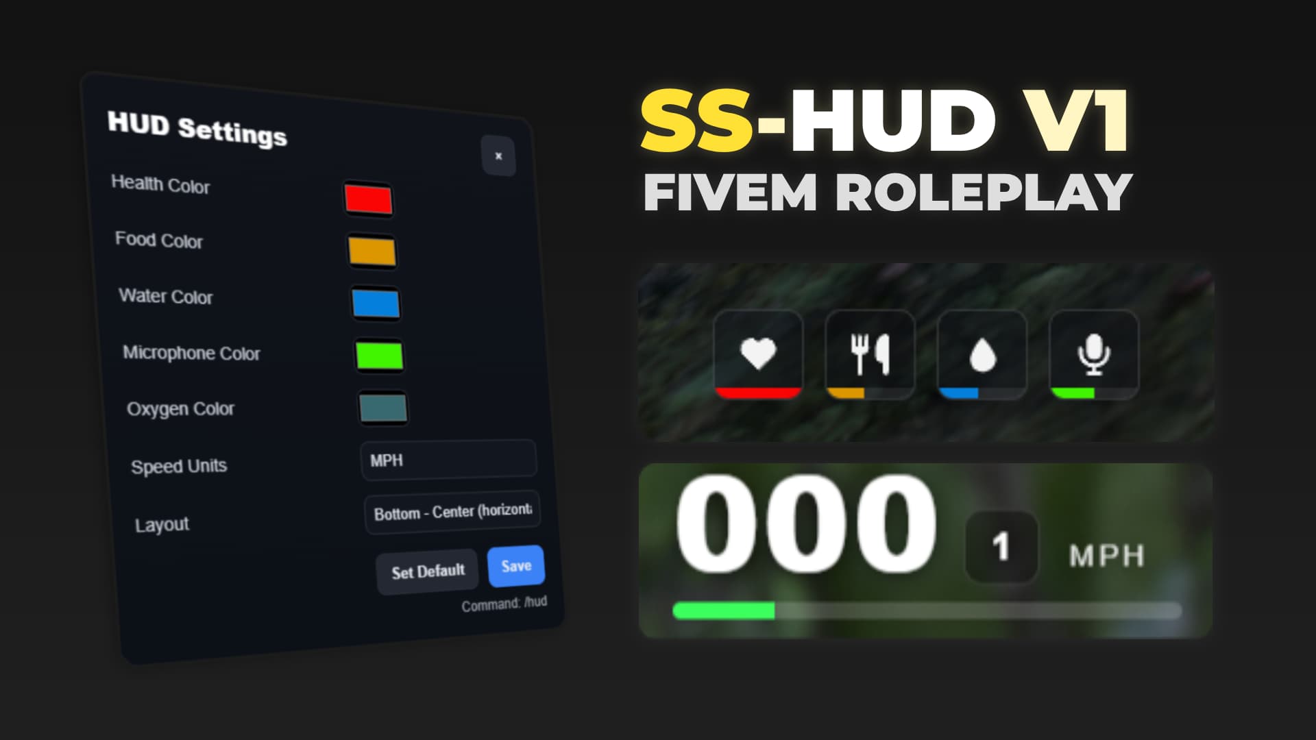 [ESX] Realistic & clean FiveM HUD - FiveM Releases - Cfx.re Community