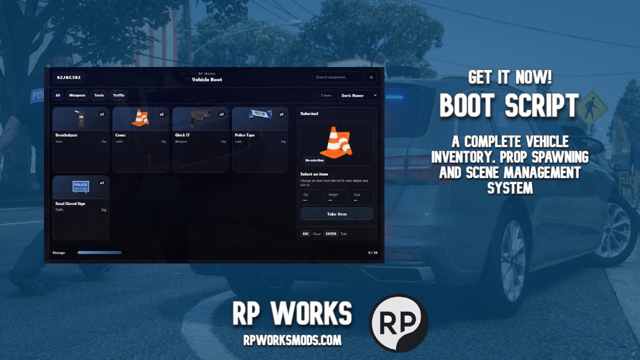 [PAID] Boot/Trunk System – Advanced Vehicle Inventory & Equipment ...