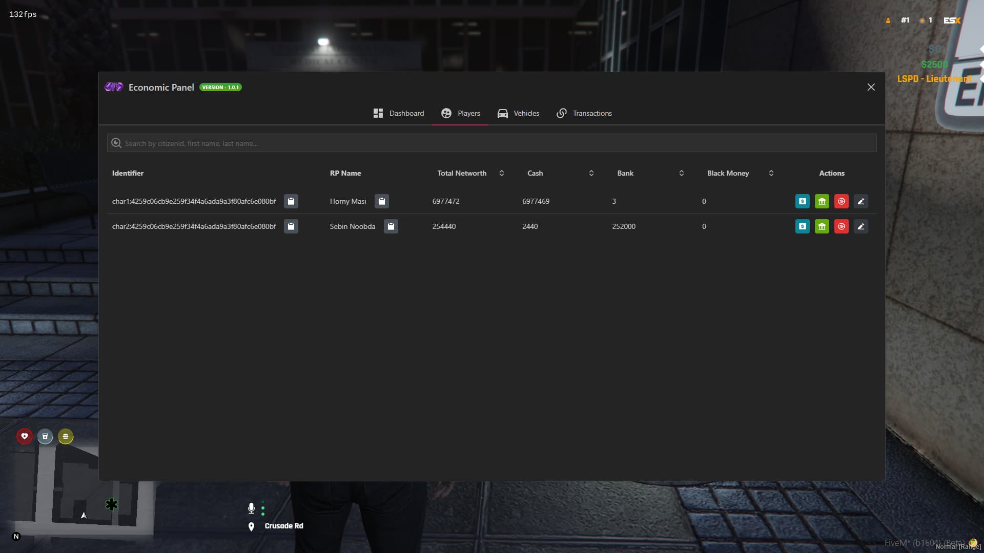 [ESX/QBox/QBCore] Economic Panel | Server Management | In Game - FiveM ...