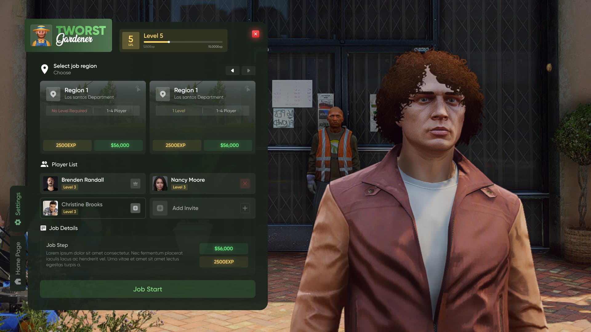 Multiplayer Gardener Job V2 [QB & ESX & QBX & VRP] [PAID] - FiveM ...
