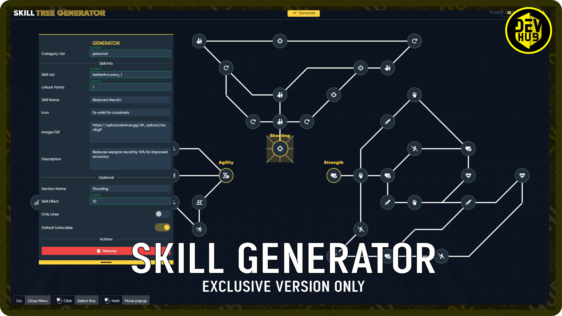 [STANDALONE/ESX/QB] Skill Tree - FiveM Releases - Cfx.re Community