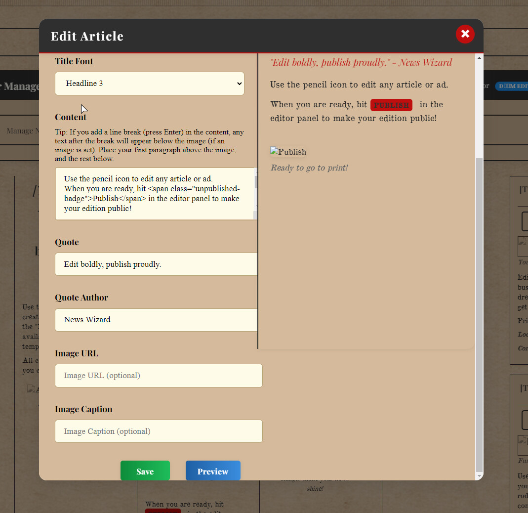 📰 [VORP] Crowe Newspaper – Immersive, Multi-City, Player-Driven News ...