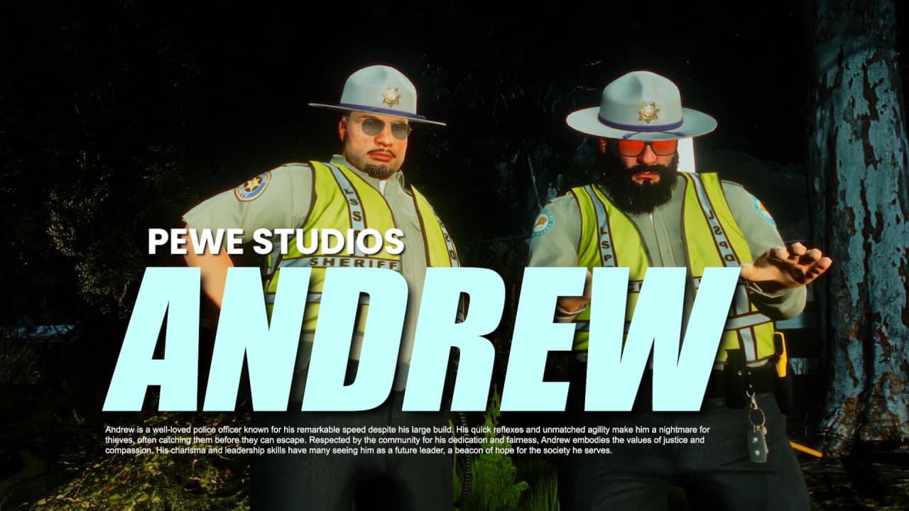 [PED] Andrew - Add On Custom Ped Police FiveM - FiveM Releases - Cfx.re Community