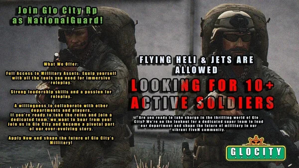 New Server Looking For Members To Join The National Guard - Server ...