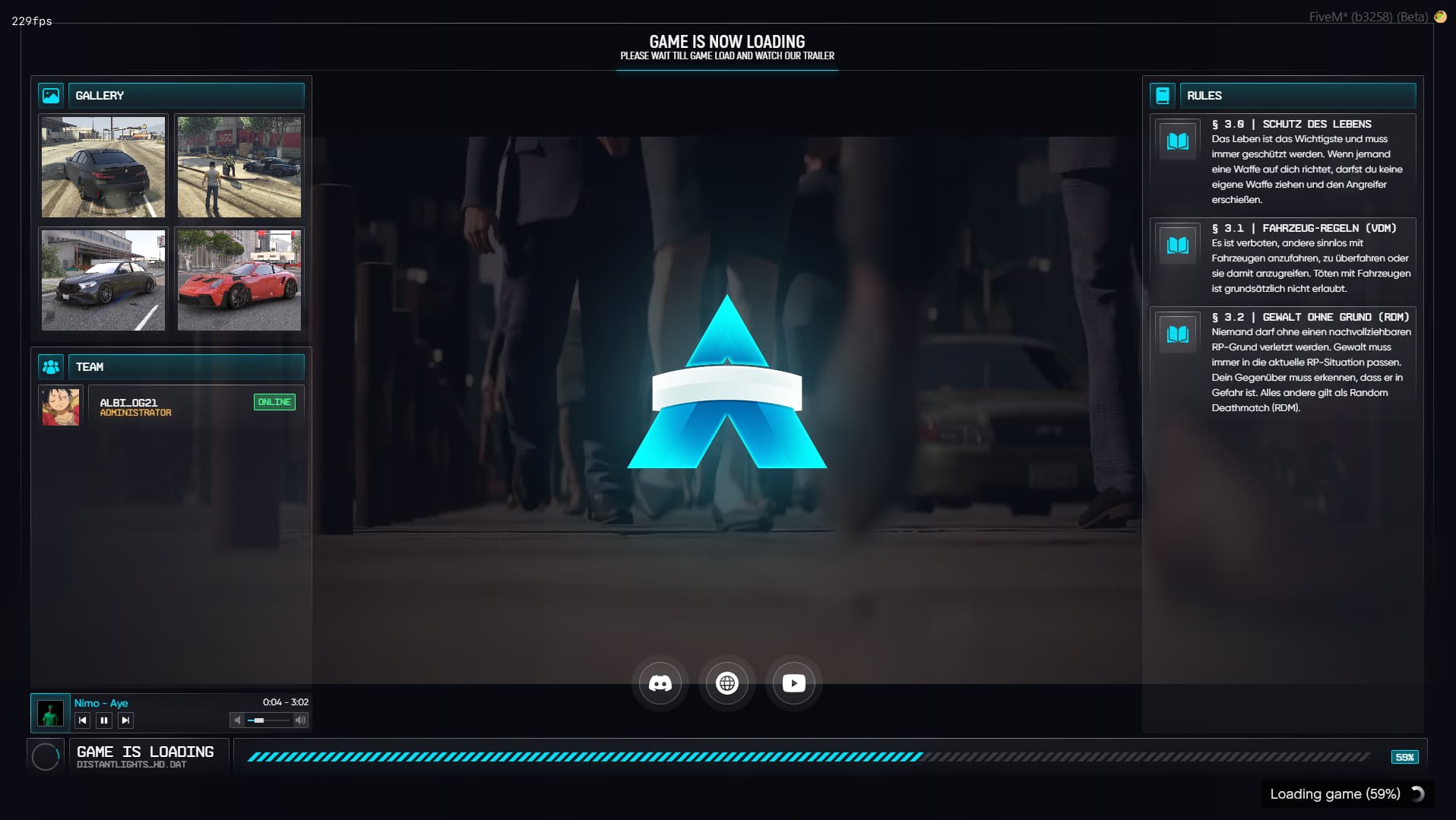 [Fivem] [ESX] Aqua-Loadingscreenv2 - FiveM Releases - Cfx.re Community