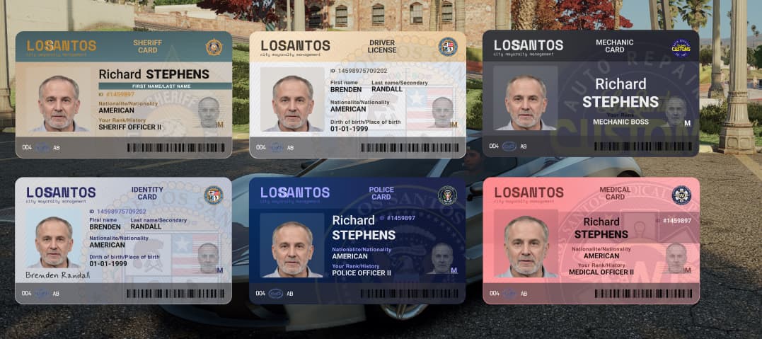 Advanced ID Card [ESX-QB-QBOX] - FiveM Releases - Cfx.re Community