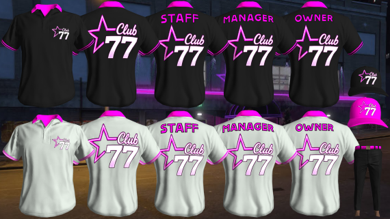 Club 77 Uniform 1 For Male and Female [On Sale] - FiveM Releases - Cfx ...