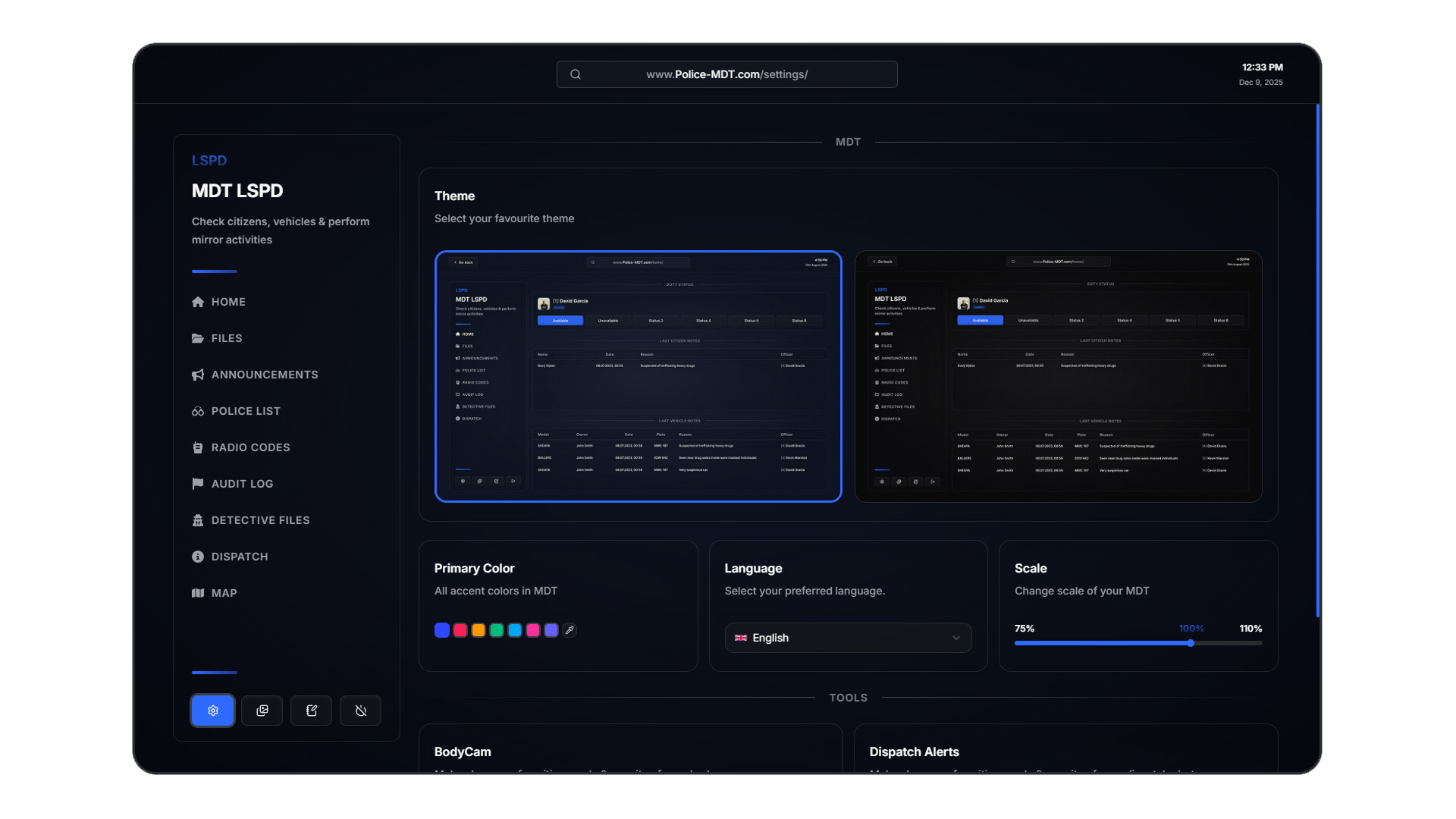 ULTIMATE Police MDT & Dispatch V2 💻 (Live Map, GPS, Bodycam, Radar ...