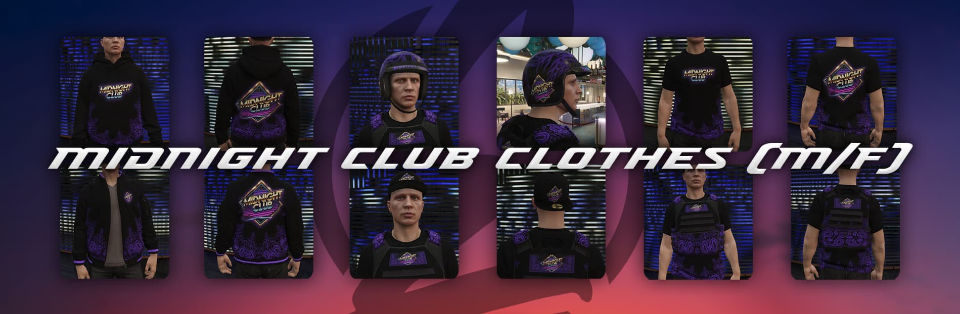 [PAID] Midnight Club Clothes ( Male & Female - Fivem Ready / Add-On ) - FiveM Releases - Cfx.re ...
