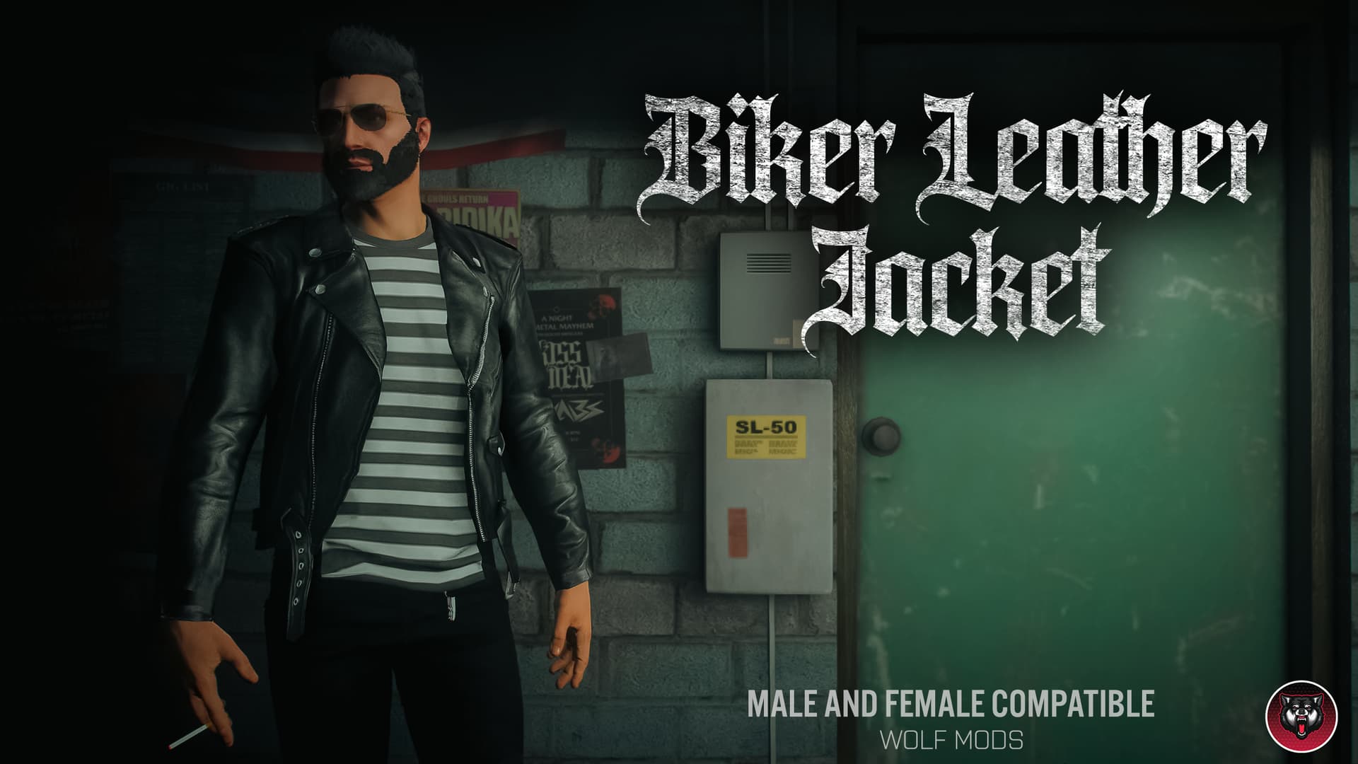 [PAID] [CLOTHING] Male and Female Biker Leather Jacket - FiveM Releases - Cfx.re Community