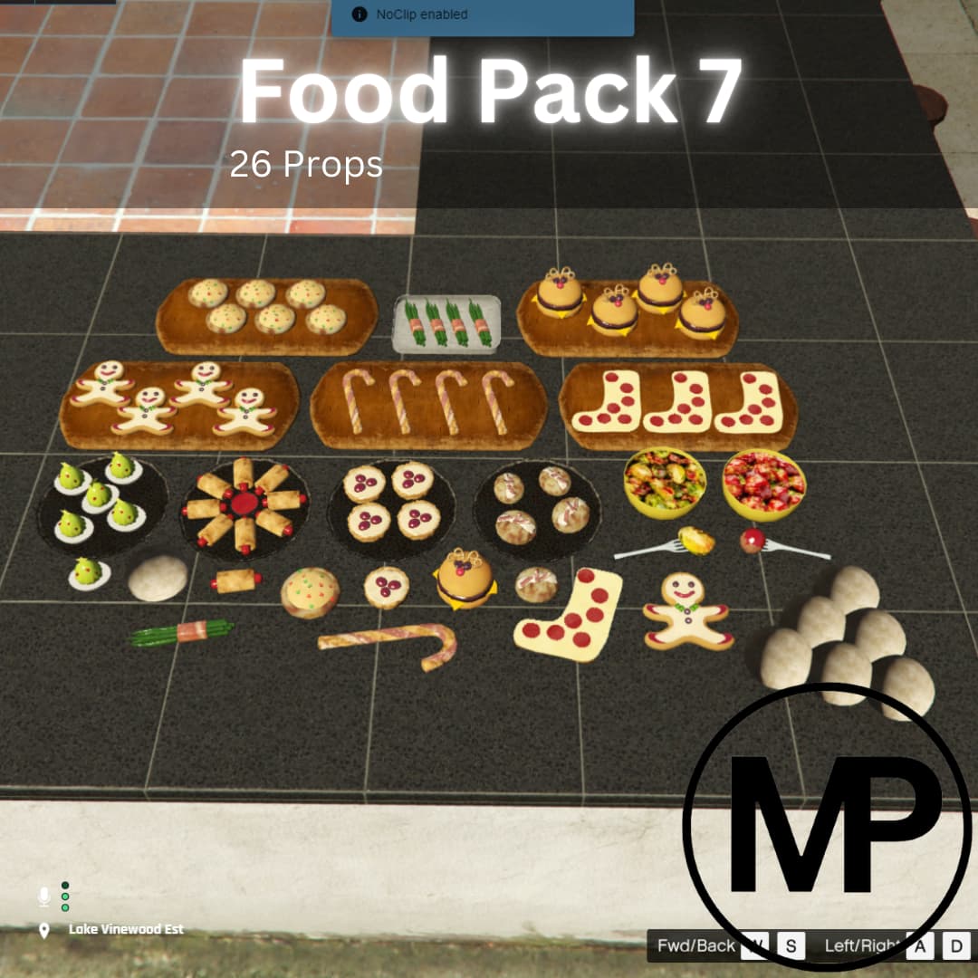 [MPW] Food Pack 7 - Xmas Food | 26 Props - FiveM Releases - Cfx.re ...