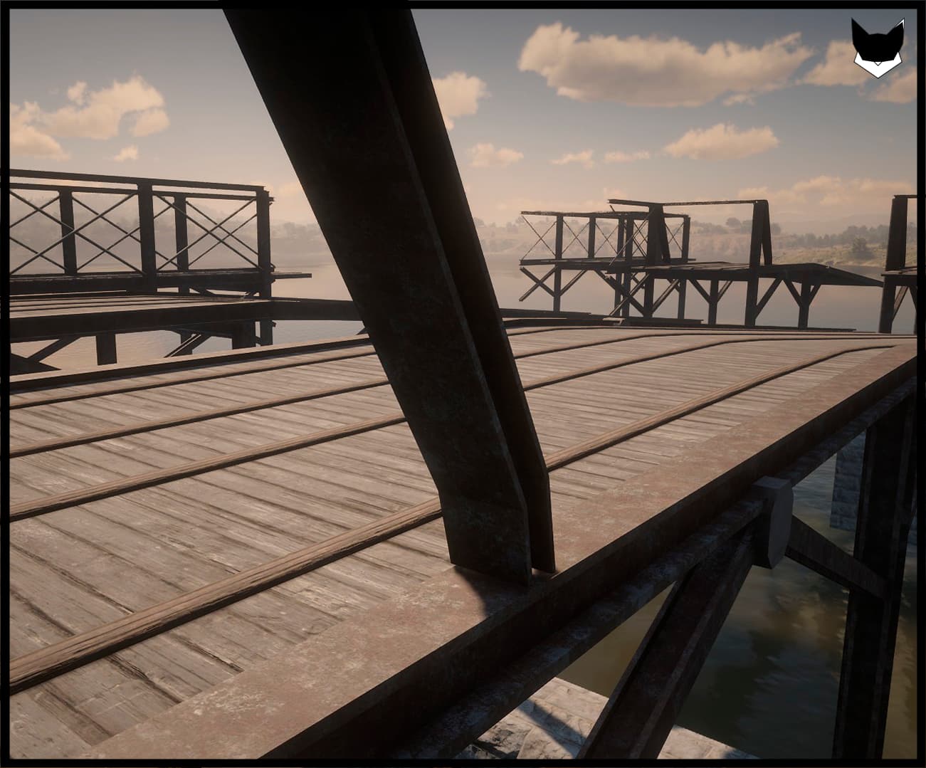 [PROPS] METAL BRIDGE - INFINITE LENGTH - for wagons, horses and ...