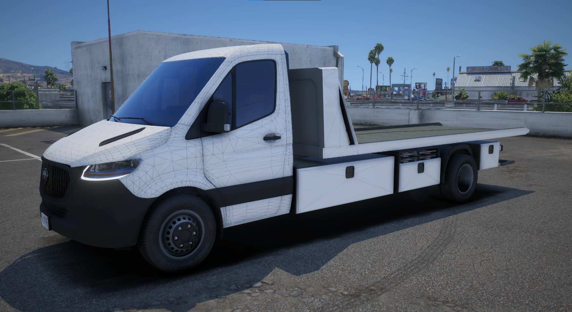 Benefactor Flatbed w/ Working Bed - FiveM Releases - Cfx.re Community