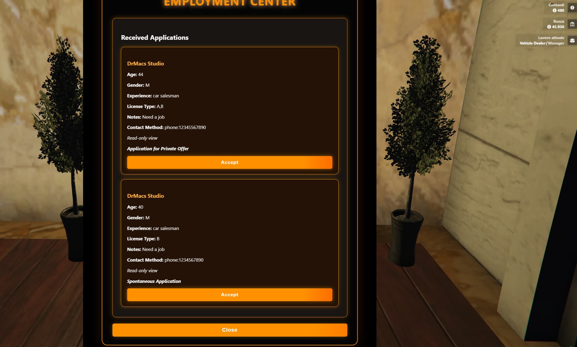 [PIAD][QB-Core] Job Center Plus — Enhanced Job Management for Your ...