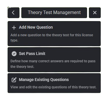 Driving School Creator — Expanded 6 License Types Support | Advanced ...