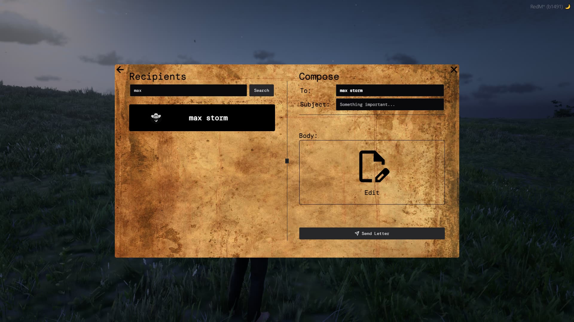 [RELEASE] [VORP] [PAID] VFS-MAIL - A RedM Mail Script for RP Servers ...