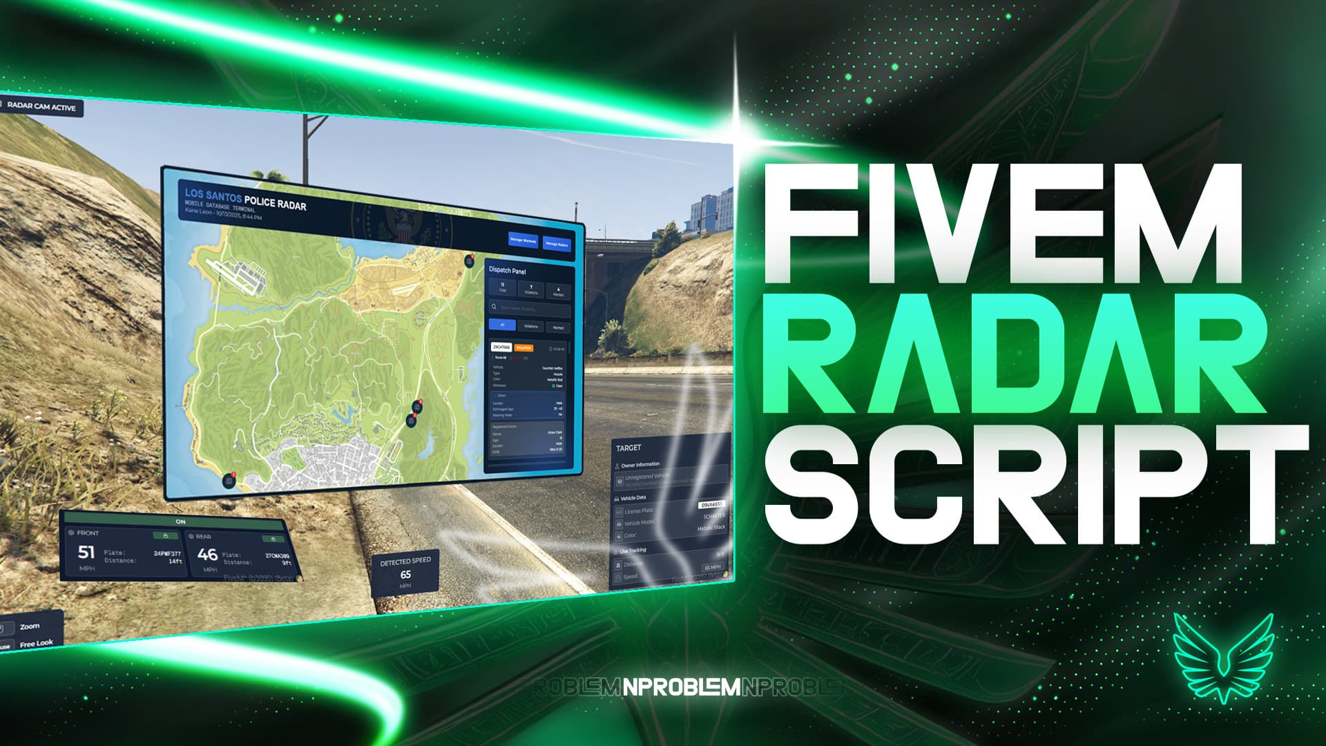 FiveM Radar System ( Realistic Speed Detection, Violation Alerts ...
