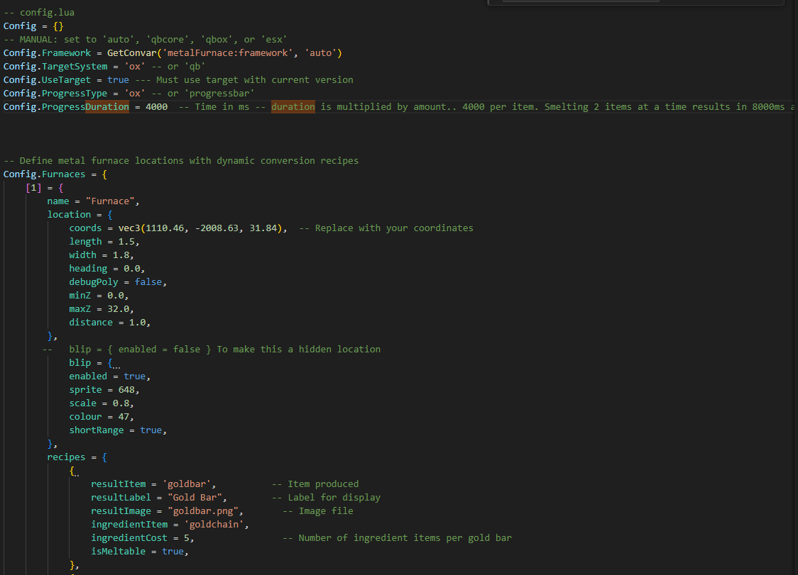 [PAID] 🔥 Ko1-Furnace – Custom Smelting / Crafting System | Fully ...
