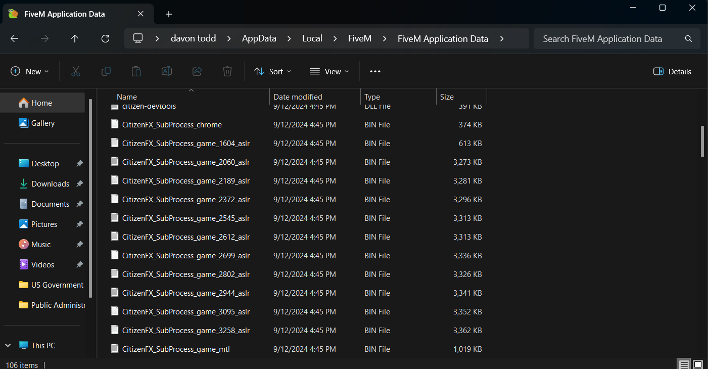 Can not find the citizenfx.ini - FiveM Client Support - Cfx.re Community