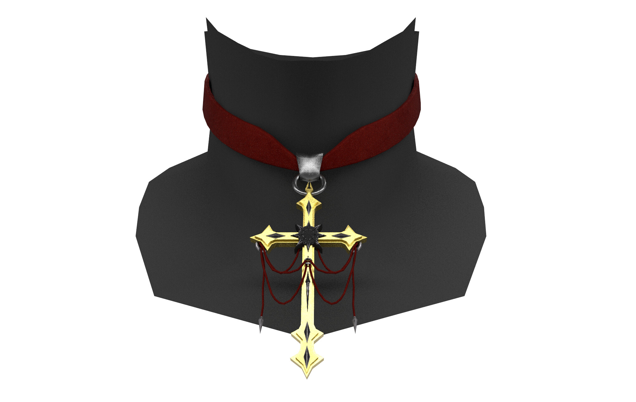 Gothic Cross Choker (Paid) (FiveM Ready) (Clothing) - FiveM Releases ...
