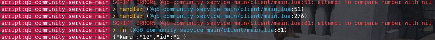 [qbcore] community service - FiveM Releases - Cfx.re Community