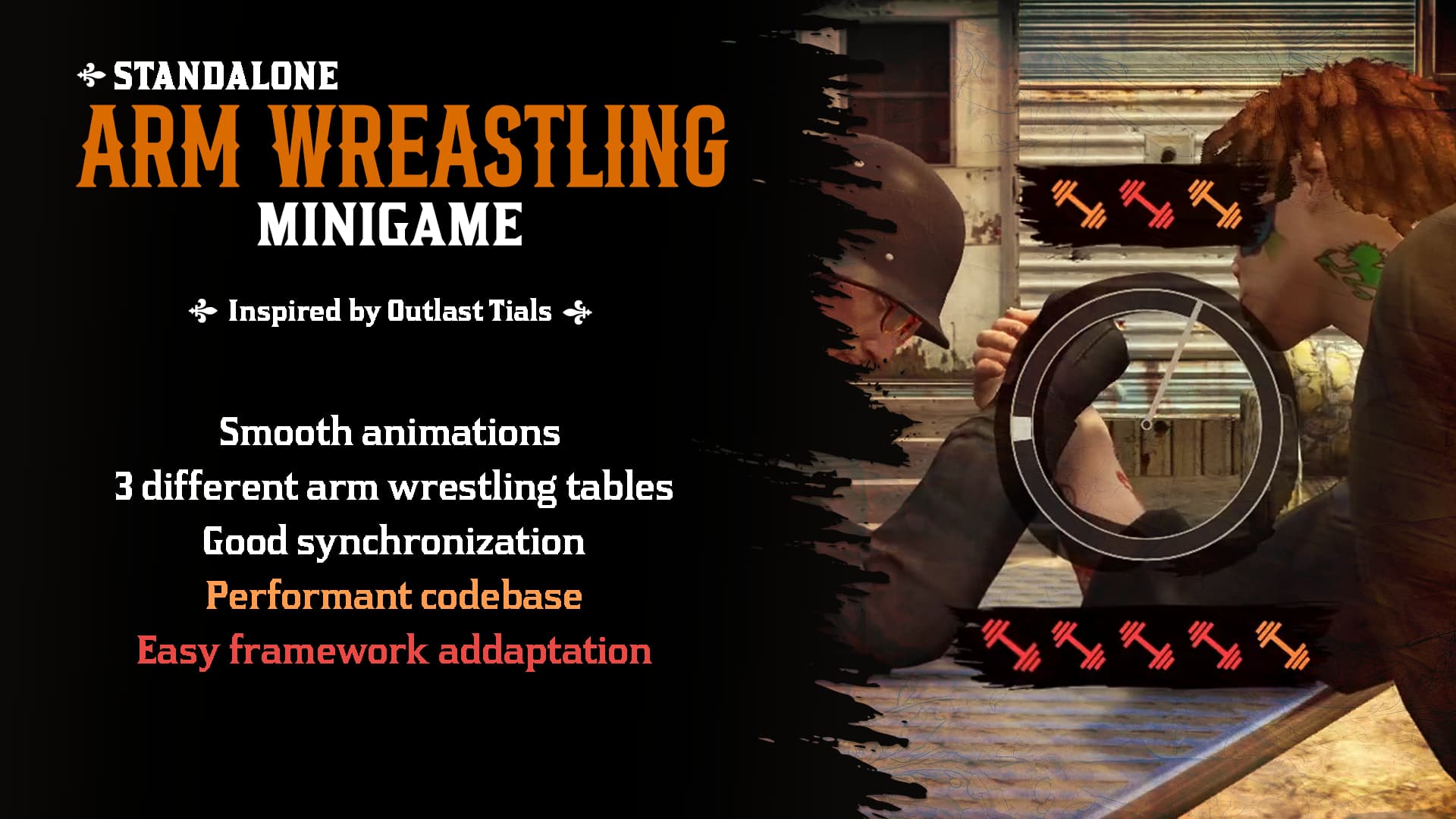 [STANDALONE] Arm Wrestling inspired The Outlast Trials - FiveM Releases ...