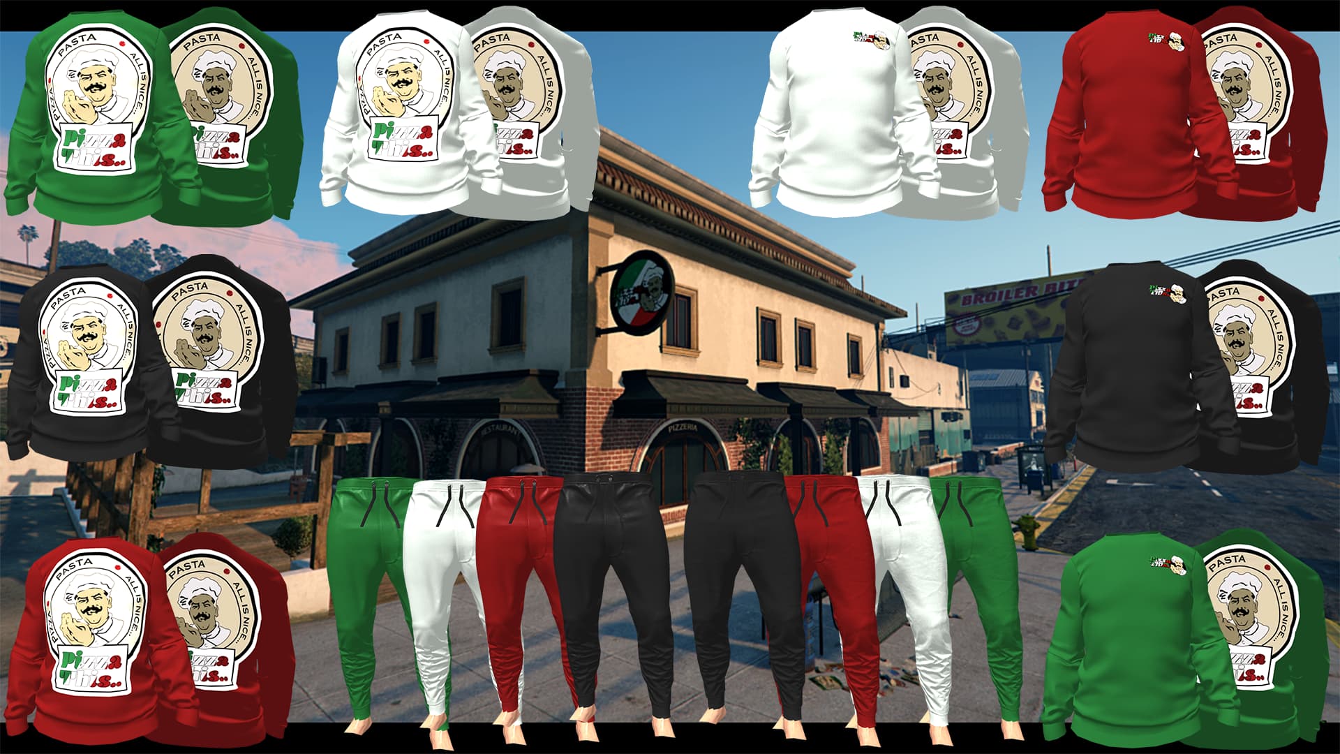 Pizza This Casual Uniform [LORE FRIENDLY] [On Sale] - FiveM Releases ...