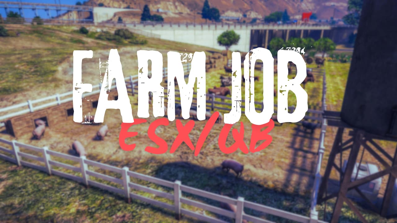 Farm Job ( Tasks + AI NPC Voice ) - FiveM Search