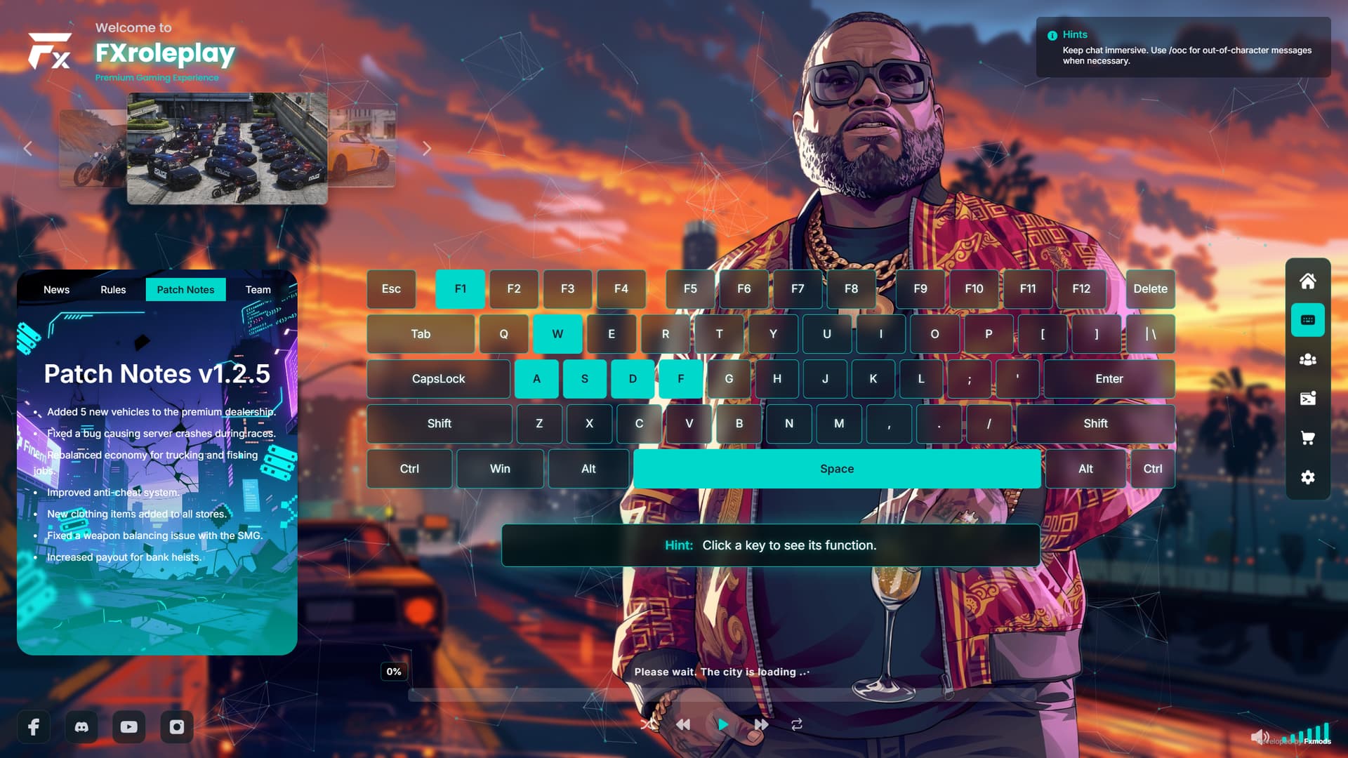 FxLoadingScreen - Modern 3D Gallery, Music Player & Team Showcase ...