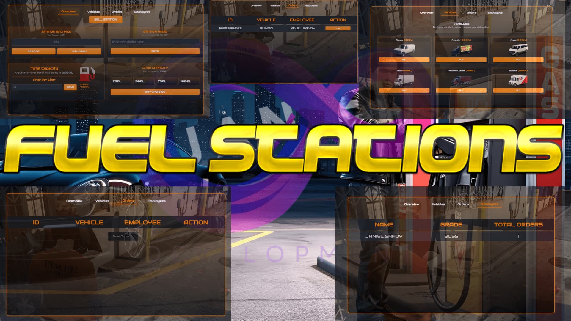 [ESX&QB] Advanced Fuel Management System [ESCROW] - FiveM Releases - Cfx.re Community