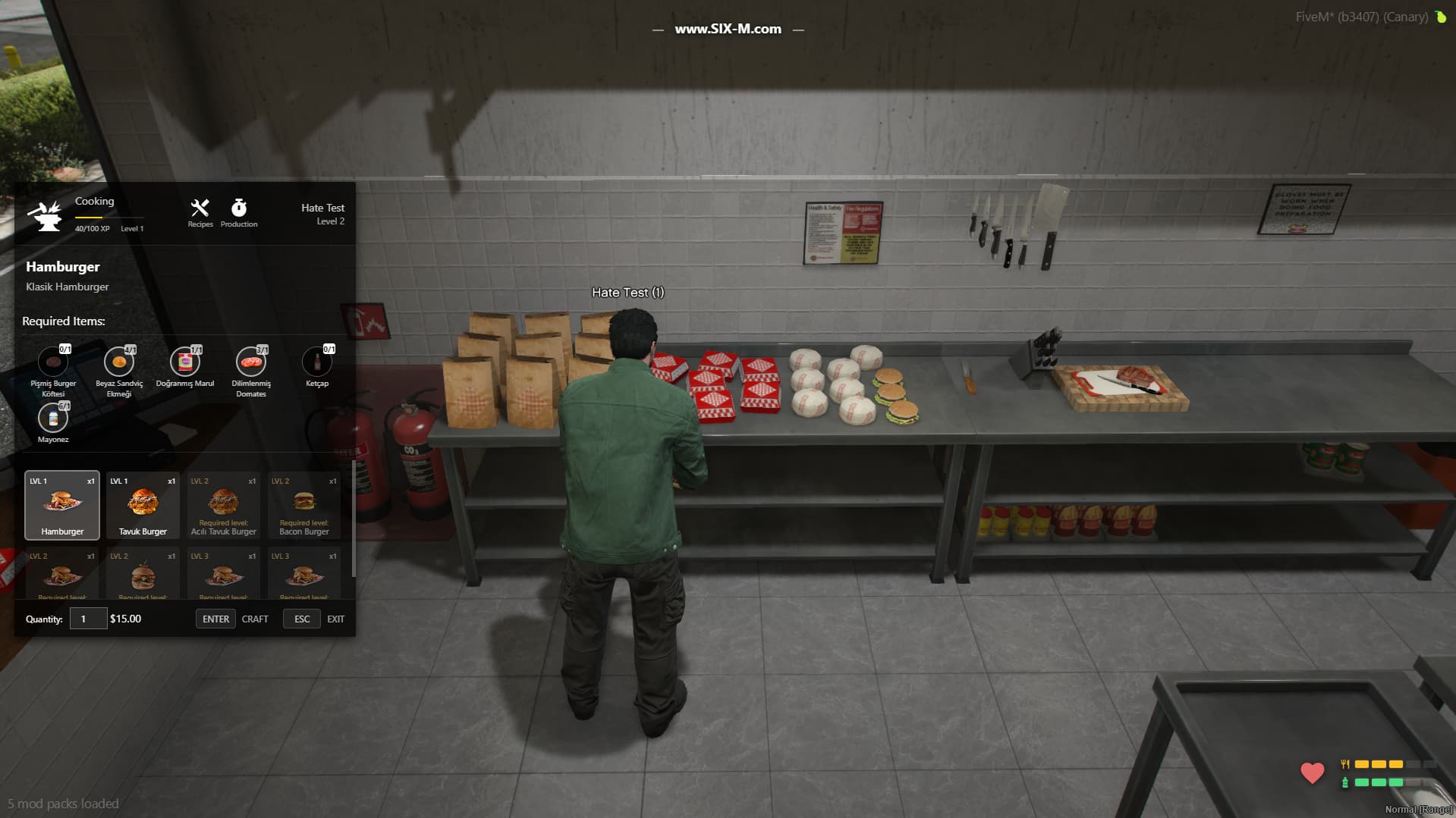 Hornys Burger Job - FiveM Releases - Cfx.re Community
