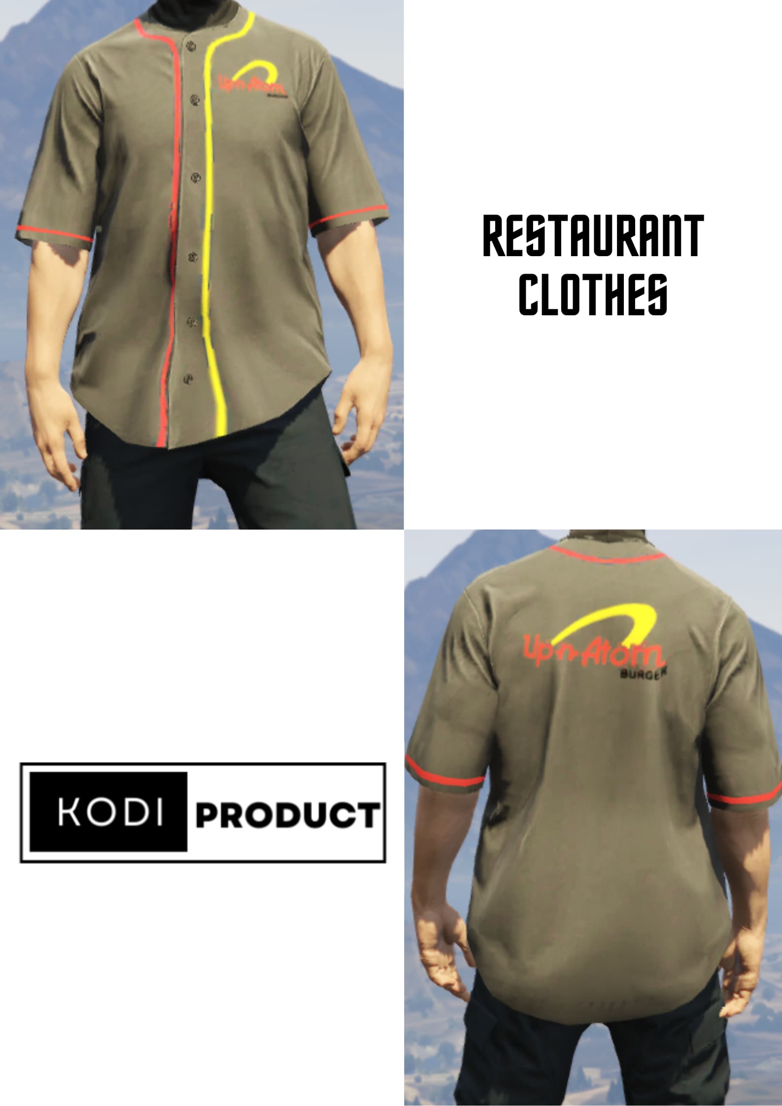 [PAID] Lore-Friendly Restaurant Clothes - FiveM Releases - Cfx.re Community