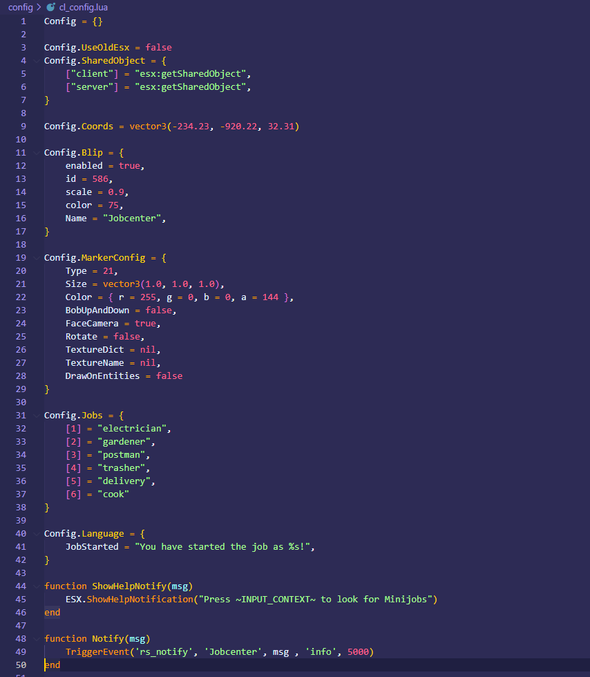 [ESX] [PAID] RS | Jobcenter: Easily Change Jobs - A lightweight and ...
