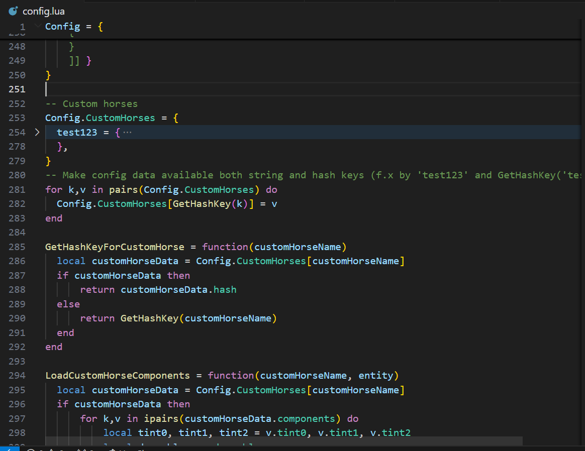 How To Add a New Custom Horse - Page 2 - Modding Tutorials - Cfx.re Community