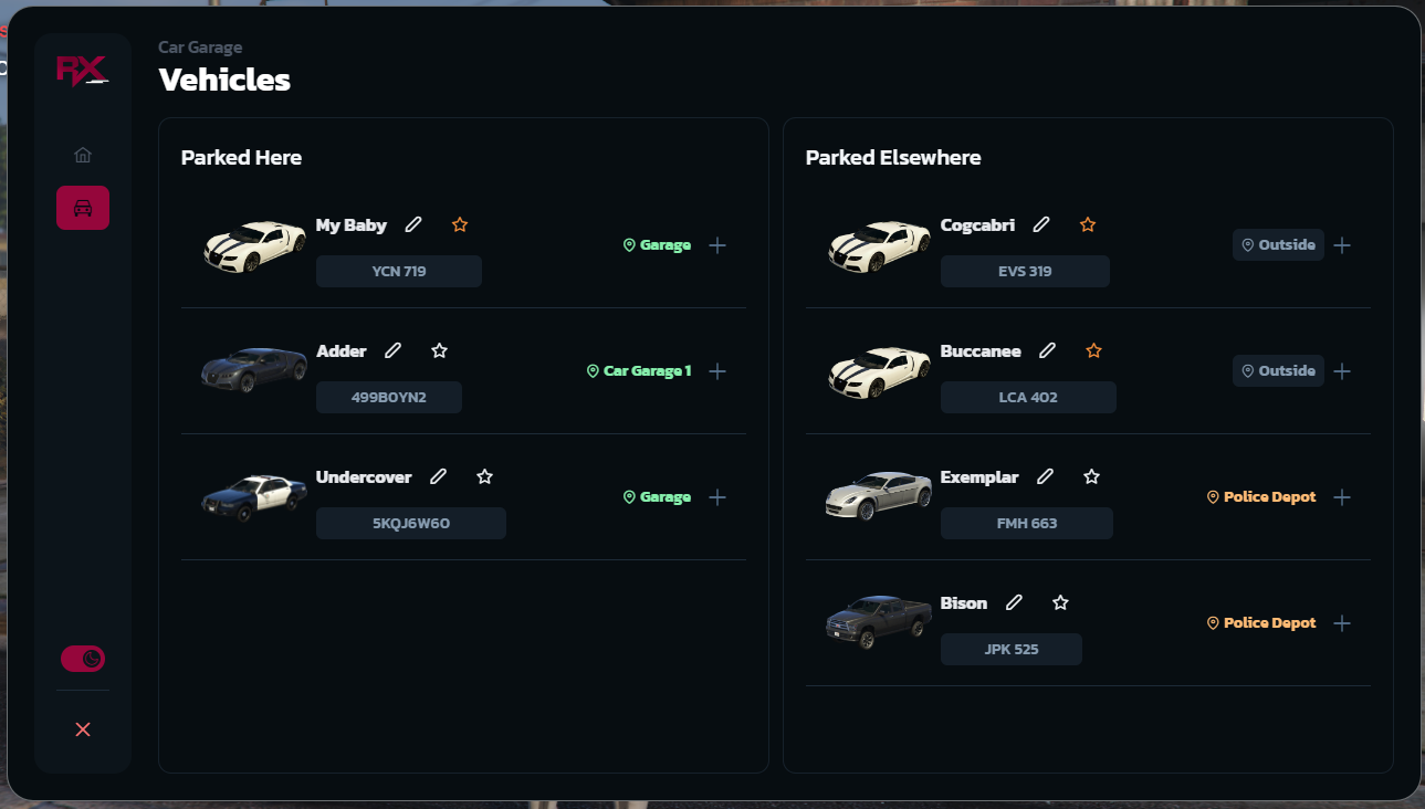 Advanced Garages | In-Game Creator, every kind of garage you need ...