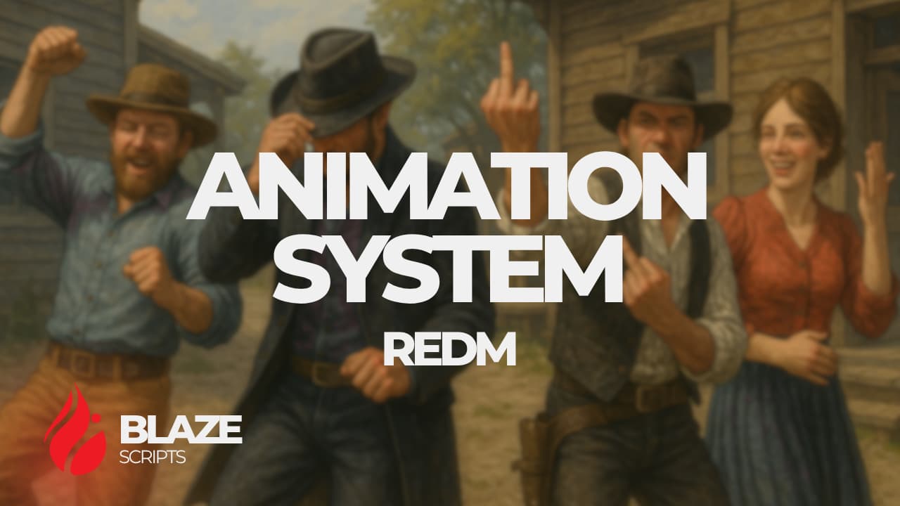 Premium Animation System with Group Sync + Hotkey Favorites - RedM ...